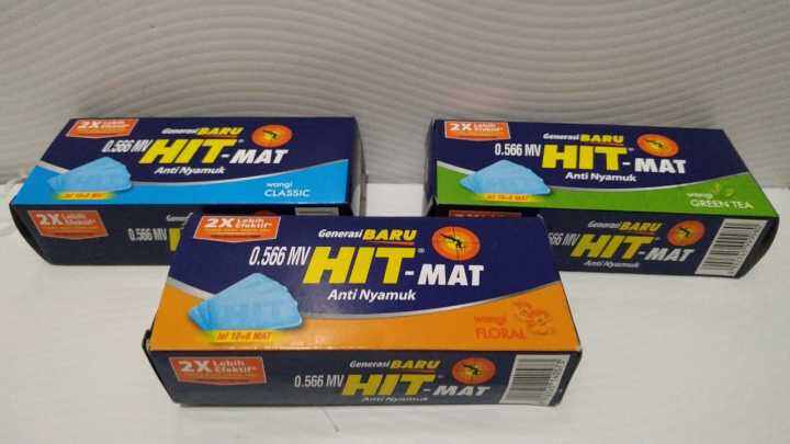 HIT MAT ELECTRIC 18+6 - FLORAL Isi Ulang Obat Nyamuk Listrik | Lazada ...