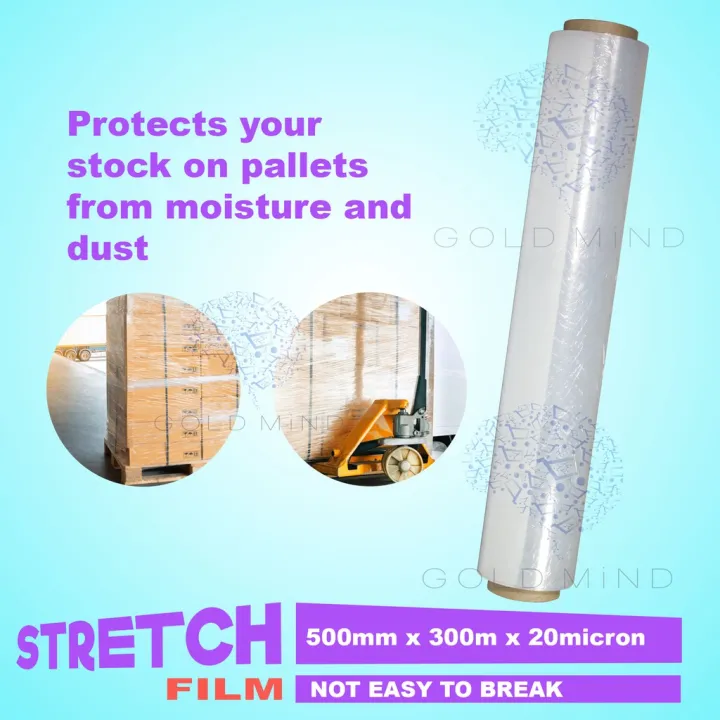 daily jeff obits Stretch Film - Jack Wrap 500mm x 300m x 20microns ...