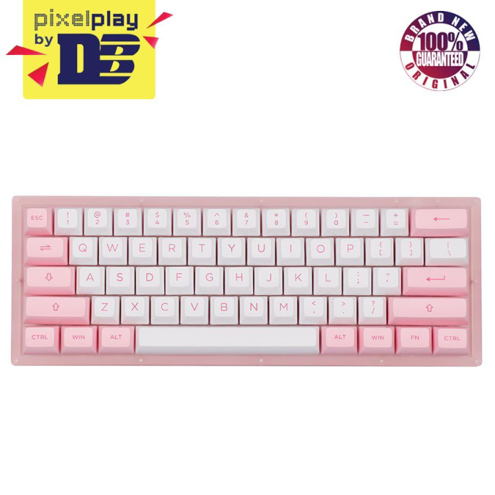 Akko ACR61 Combo RGB Hot-Swappable Acrylic Mechanical Keybaord Prunus ...