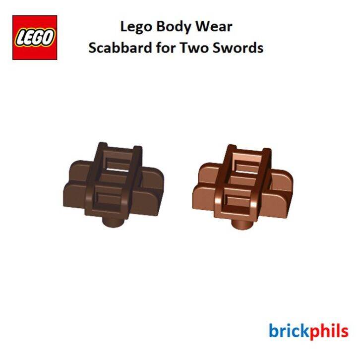 Lego Body Wear 19141 - Scabbard for Two Swords | Lazada PH