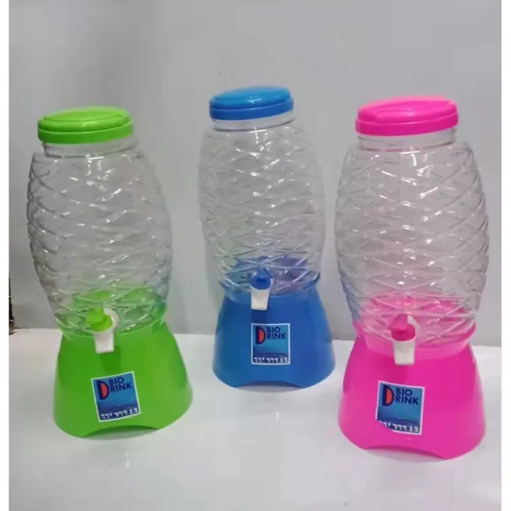 CX1 NEW BIO DRINK TRANSPARENT WATER JUG 5 LITER WATER CONTAINER 5L ...