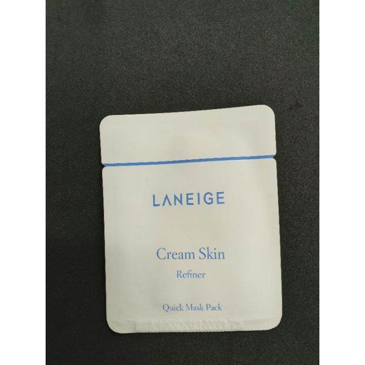 Laneige 4ml cream skin refiner quick mask pack | Lazada