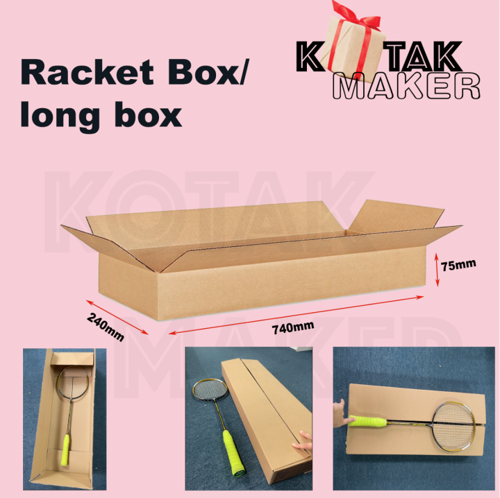 Batminton Racket Box Kraft Paper Big Size Packing Box Packaging Box ...