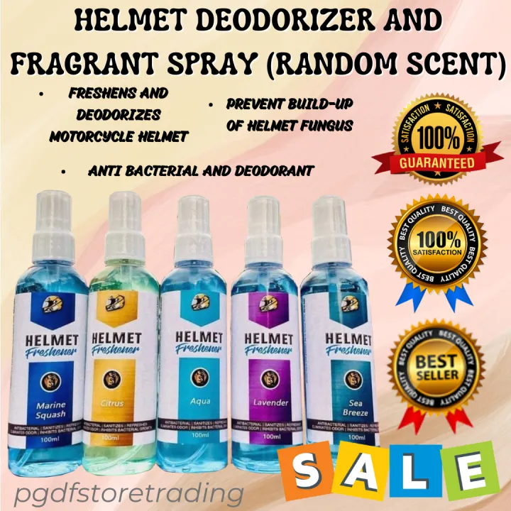 Best Seller HELMET DEODORIZER AND FRAGRANT SPRAY | RANDOM SCENT | LEGIT ...