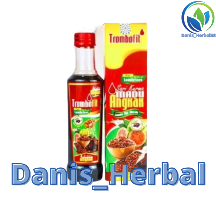 TROMBOFIT sari kurma madu angkak penurun demam obat typus OBAT HERBAL ...