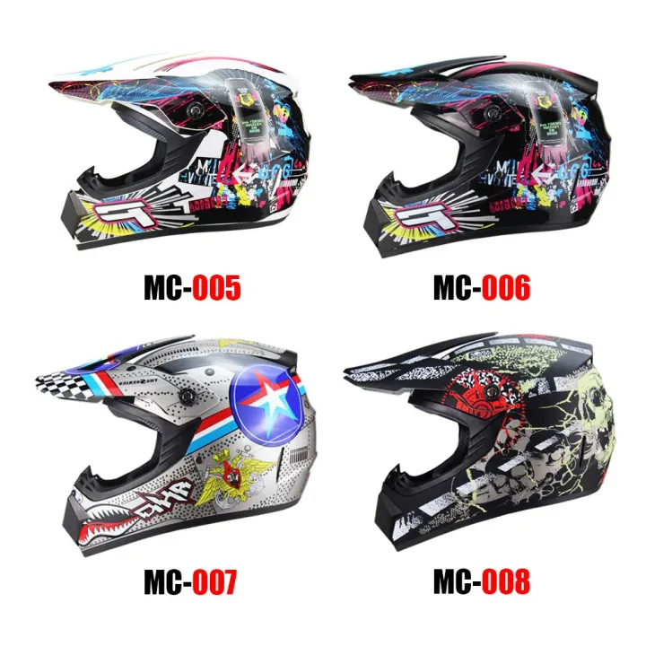 YOO- [ Pro M ] motocross motorcycle helmet motor full face helmets ...