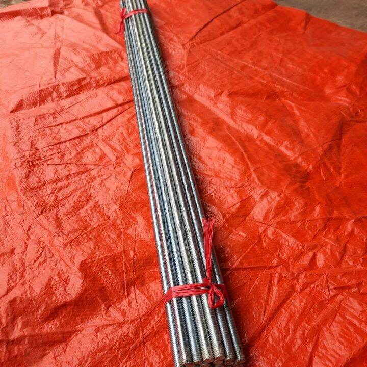 Combo 5 thanh ren, ty ren sắt M10, M12 dài 1 mét | Lazada.vn