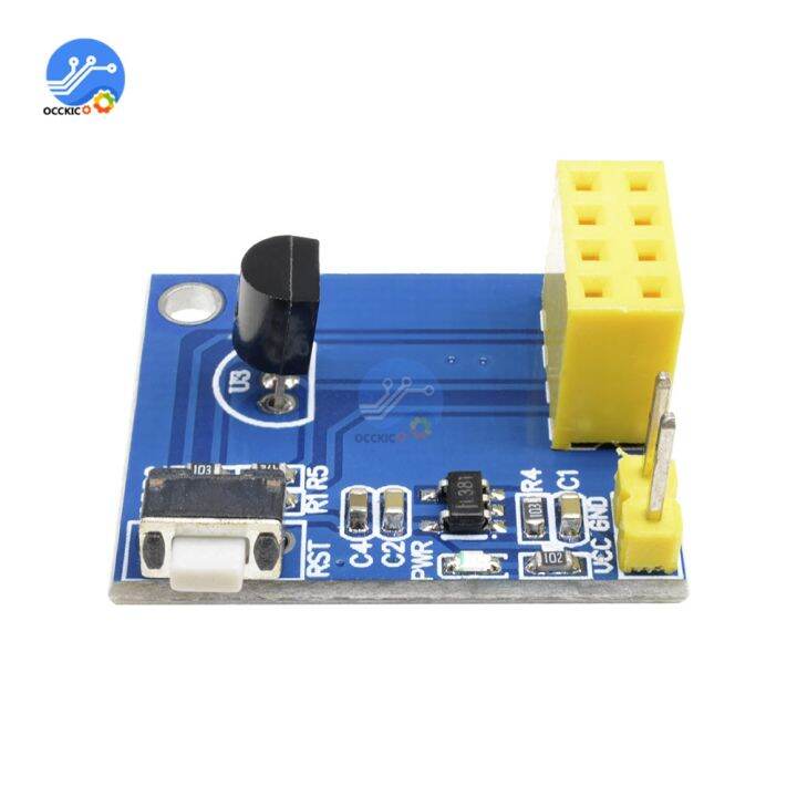 ESP8266 ESP-01 ESP-01S ESP01 DS18B20 Temperature Humidity Sensor Module esp8266 Wifi NodeMCU For ...