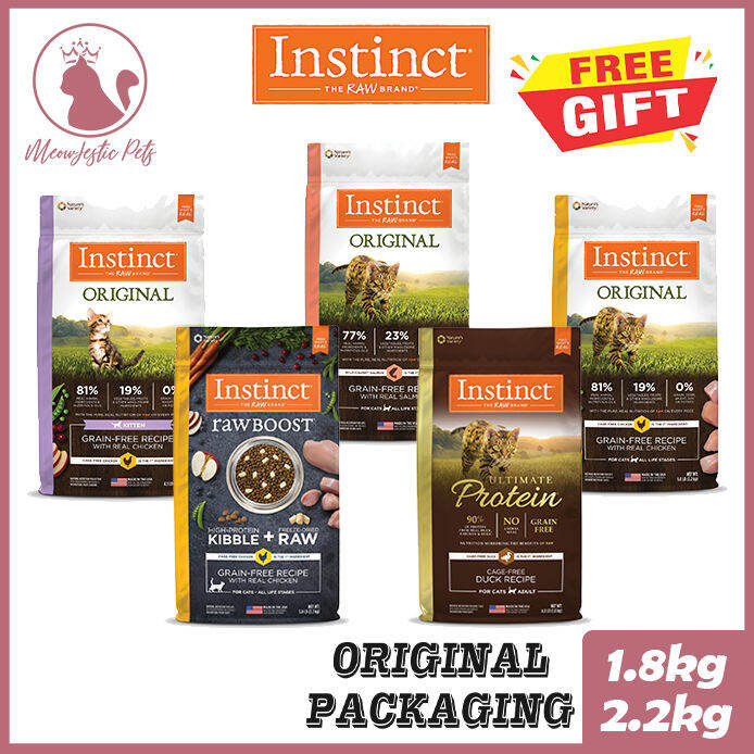 [Original Packing 1.8kg / 2.2kg] Instinct The Raw Brand Raw Boost ...