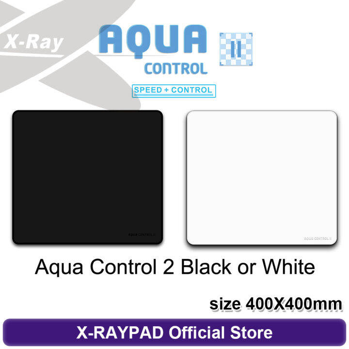 X-Raypad Aqua Control II 2 Gaming Mouse Pads XL SQS Size-400x400x4mm | Lazada.co.th