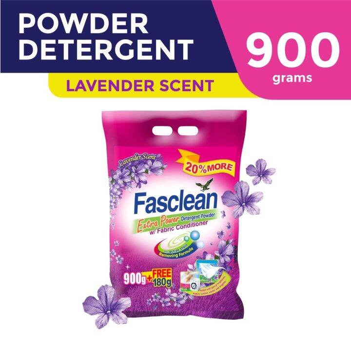 Fasclean Detergent with Fabcon 900g | Lazada PH