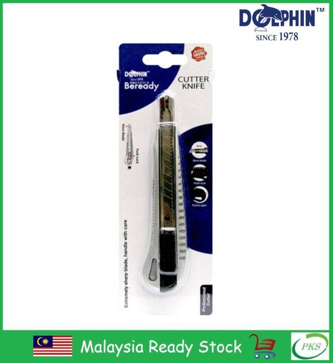 Dolphin Push Lock Cutter 9mm Blade (DOL-8396) | Lazada