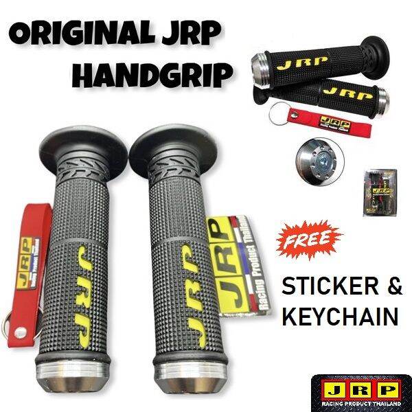 SYM BUNOS JRP ORIGINAL HANDLE GRIP BAR END FREE KEYCHAIN STICKER COD ...