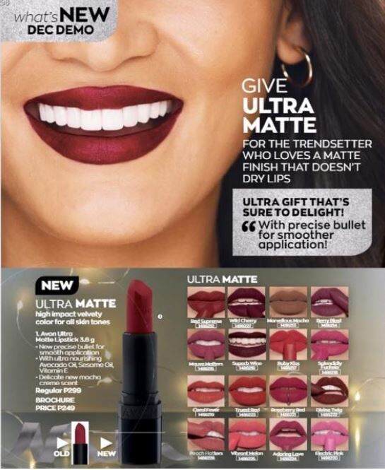 AVON Ultra Perfectly Matte Lipstick 3.6g | Lazada PH