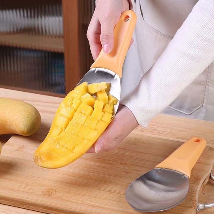 Mango Peeler Multifunctional Mangoes Pulp Extractor Stainless Steel ...