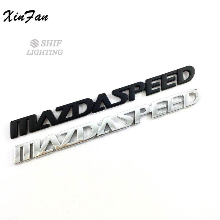 XINFNA 1 x Metal MAZDASPEED MAZDA SPEED Letter Car Auto Rear Trunk ...