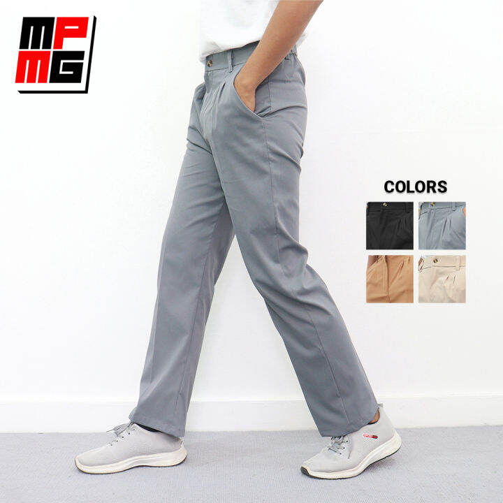 MPMG Wide Leg Trouser Pants For Men and Women Formal and Casual Clothes ...