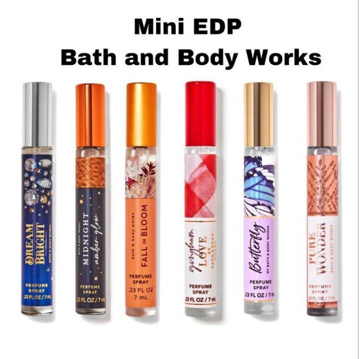 Bath and Body Works mini EDP Fairy tale Dream bright Midnightamberglow ...