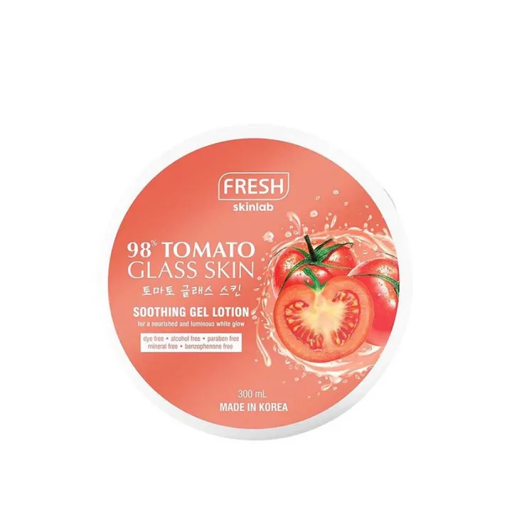 Fresh Tomato Glass Skin Soothing Gel Lotion | Lazada PH