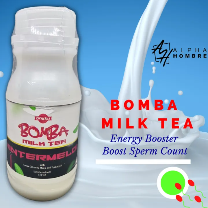 Bomba Milk tea by Alpha hombre Lust enhancer Best milk tea for couples ...