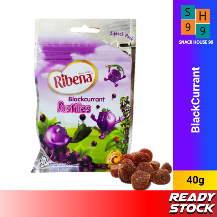 【40g】Ribena BlackCurrant Pastilles【SnackHouse99】 | Lazada