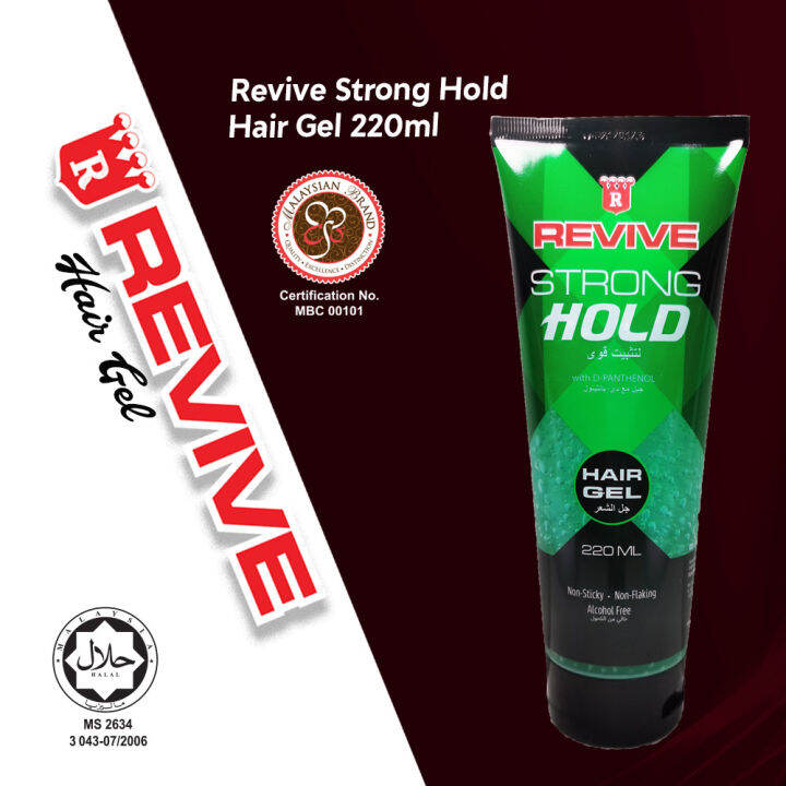 Revive Strong Hold Hair Gel 220ml | Lazada