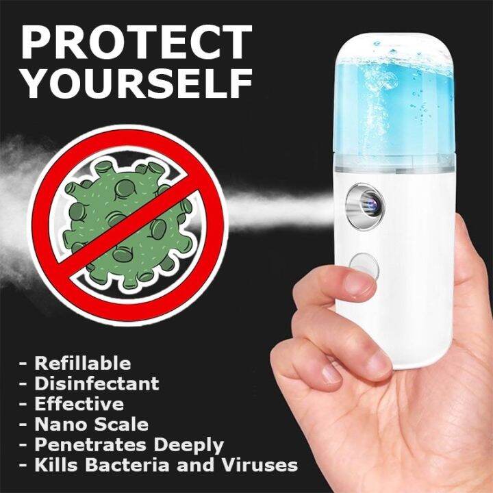 OK Automatic Alcohol Bottle Spray Dispenser Mist Spray Sensor Induction ...