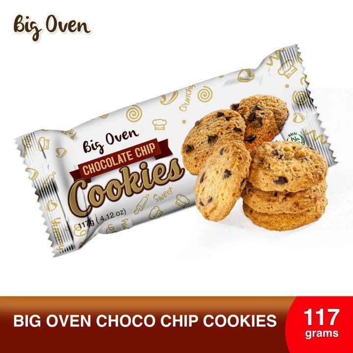 Big Oven Solo Pack Chocolate Chip Cookies 117g | Lazada PH