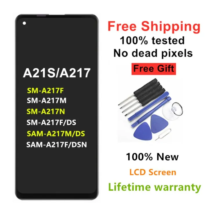 Display Original Para Samsung Galaxy A21s A217 A217f Lcd Digitador Da ...