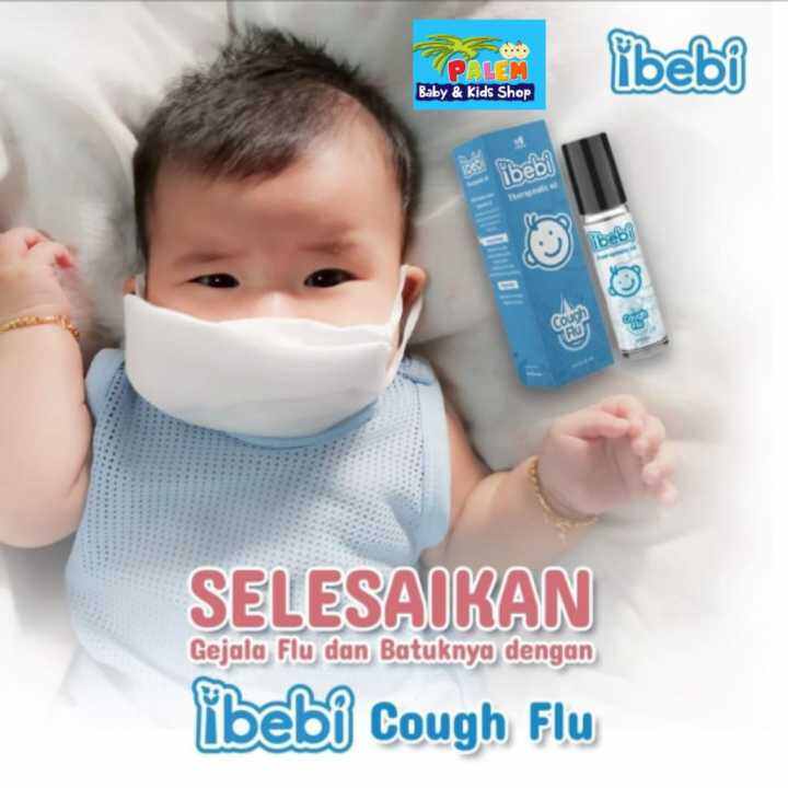 Ibebi Natural Therapeutic Essential Oil Cough & Flu Obat Batuk Pilek ...