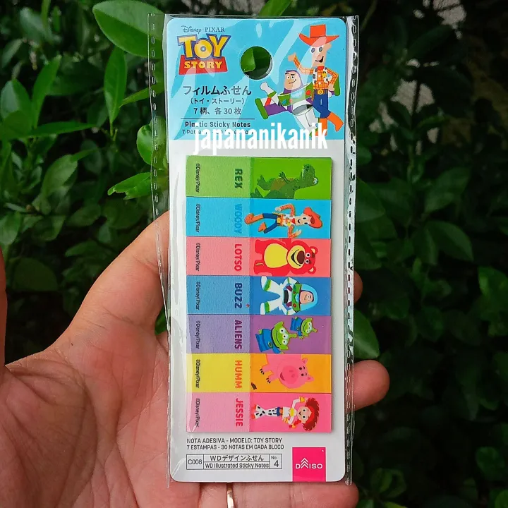 Toy Story Plastic Sticky Notes | Lazada PH