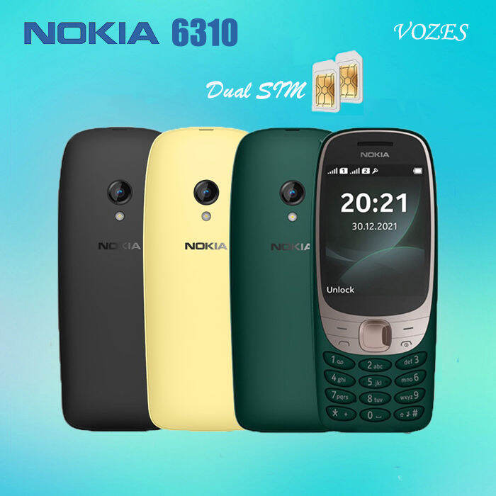 Hot Sale Nokia 6310 Dual Sim Nokia Basic Keypad Phone Candy Bar Phone ...