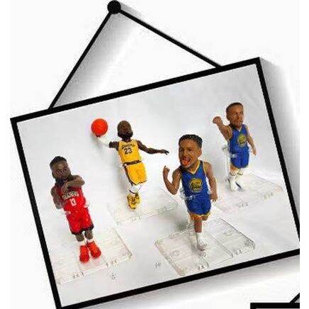 ♗NBA Lebron James,James Harden,Stephen Curry,Klay Thompson With Stand ...
