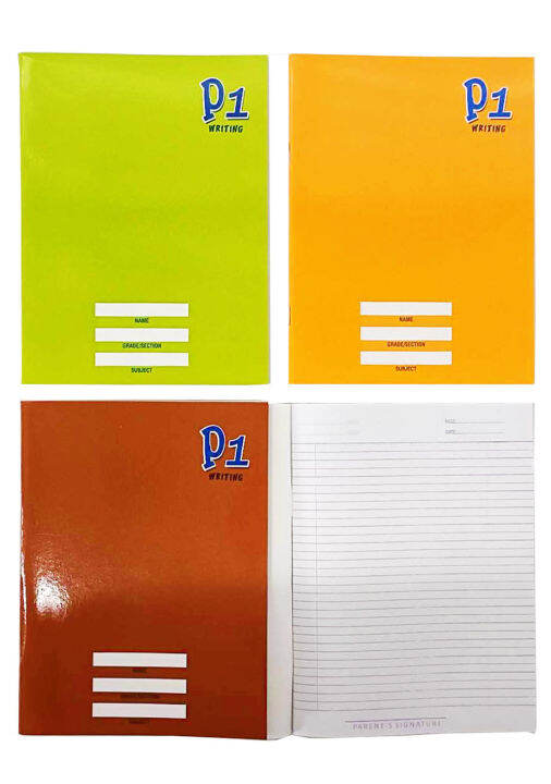 Assorted Colors Writing Notebook with Margin 80 leaves | Lazada PH