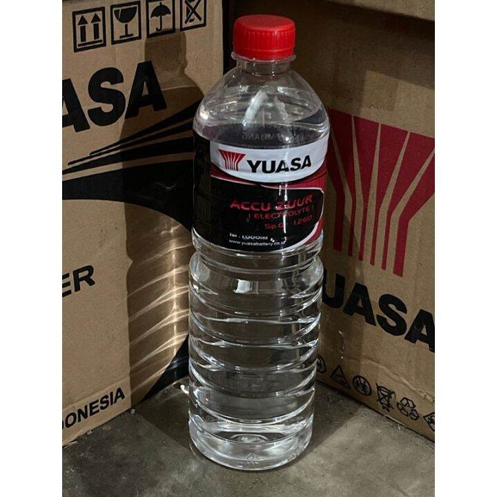 AIR ACCU ZUUR 1L YUASA ORIGINAL AIR AKI KURAS UNTUK MOTOR & MOBIL ...