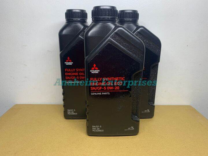 Mitsubishi Mirage, Xpander Motor Oil Fully Synthetic Eco - 3 Liters ...