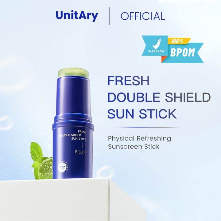【BPOM】UNITARY FRESH DOUBLE SHIELD SUN STICK SPF 50+ PA++++ | Lazada ...