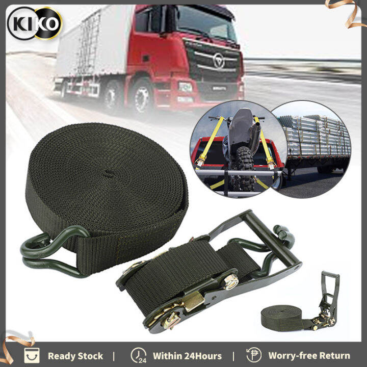 10M Truck Binding Belt Heavy Duty Adjustable Vehicle Ratchet Tie Down ...