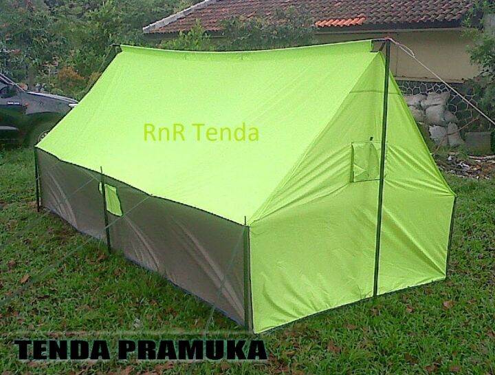 TENDA PRAMUKA 4 X 6 METER / TENDA KEMHA / TENDA SEKOLAH / TENDA ...