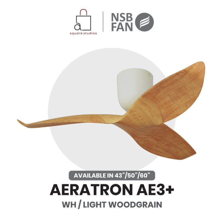 **AUSTRALIA DESIGNER FAN**NSB AERATRON AE3+ DC MOTOR 3 BLADES WITH ...
