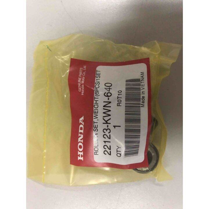 Honda Genuine Flyball 15grams/ Weight Roller Set 22123kwn640 for Click ...