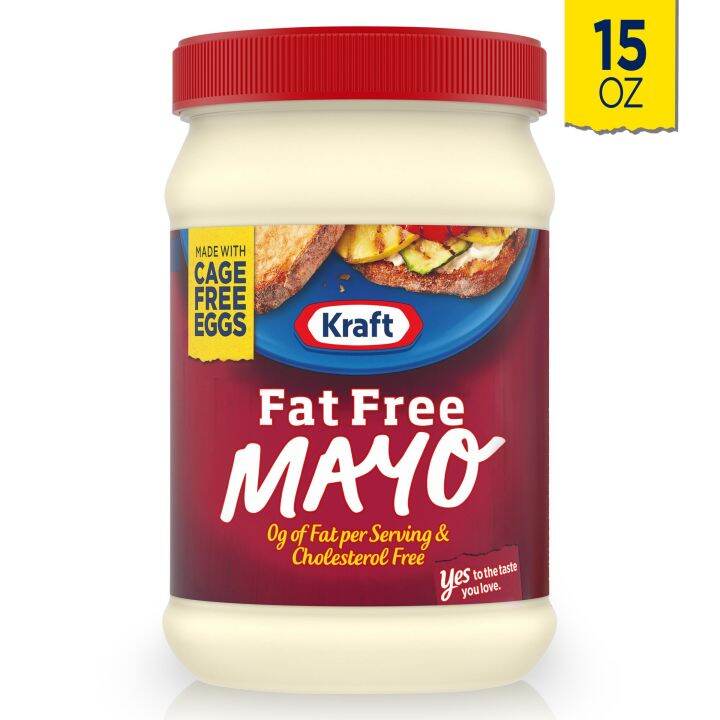 Kraft Mayo Fat-Free, 15 fl oz Jar | Lazada PH