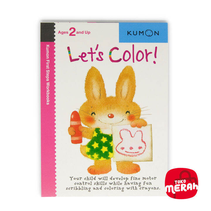 Buku Anak Kumon Mewarnai Let's Color Usia 2 Th | Lazada Indonesia