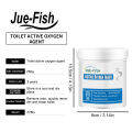 JUE-FISH Toilet Active Oxygen Agent Wash Cleaner Multifunctional ...