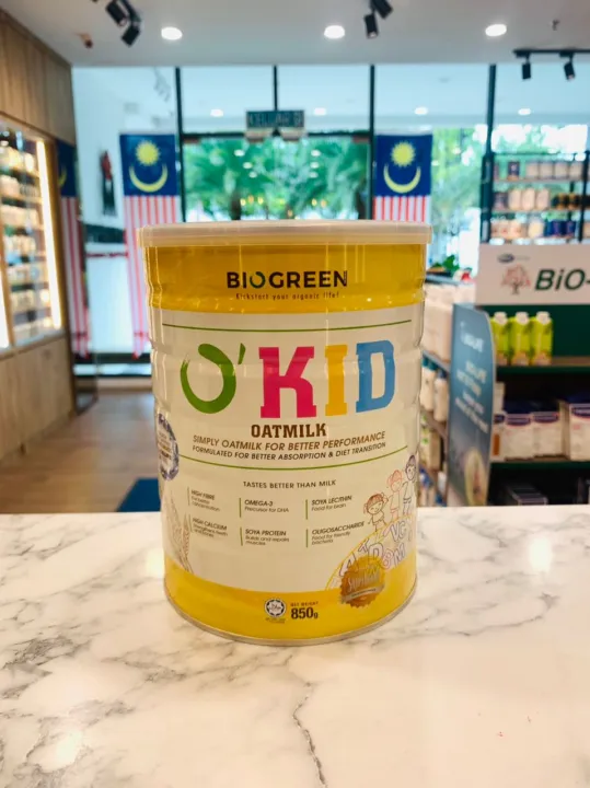 BIOGREEN O'KID OATMILK 850G | Lazada