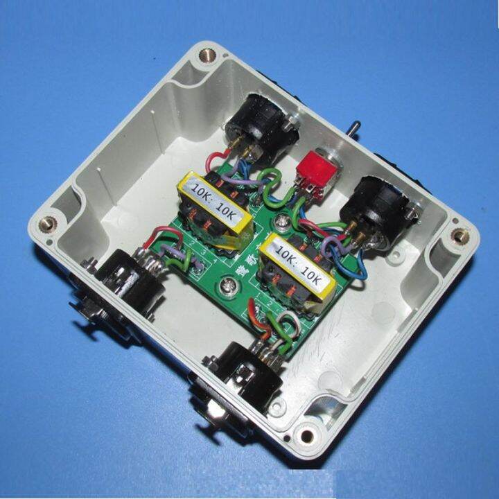6000hm: 600ohm 10K: 10K Balanced Audio Isolator, ตัวกรองลดเสียงรบกวน ...