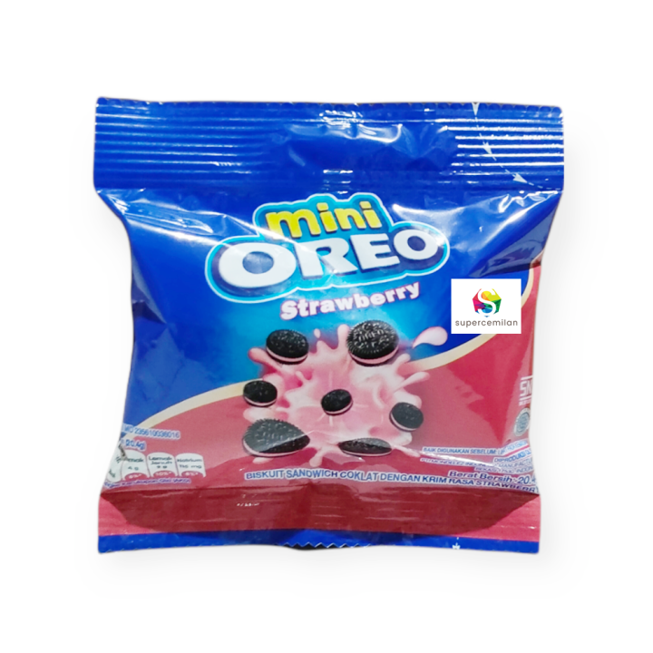 Mini Oreo Strawberry 20,4 Gram SATUAN | Lazada Indonesia