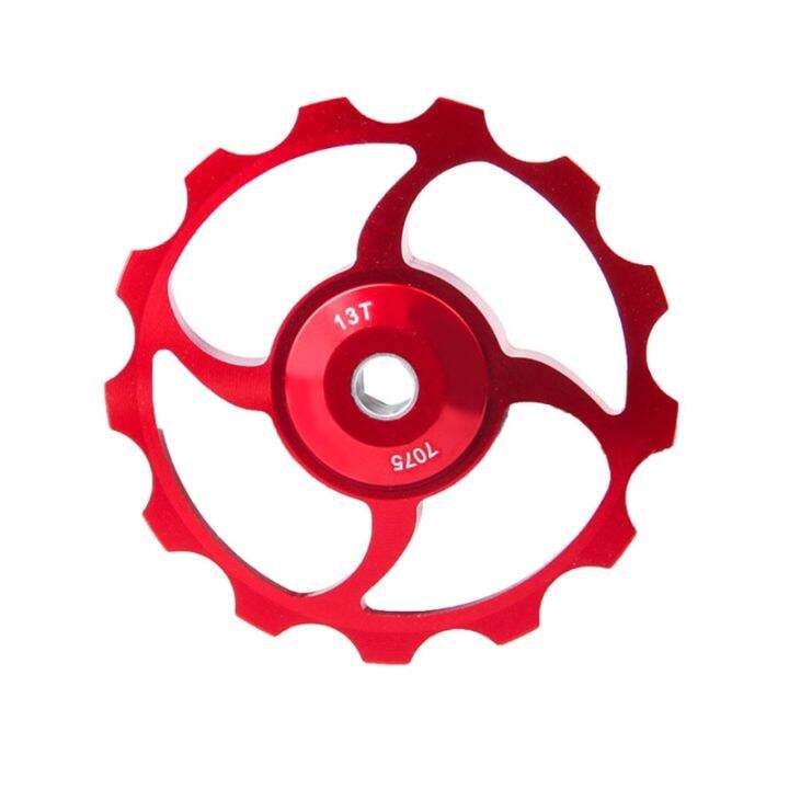 MTB Bicycle Rear Derailleur Pulley Jockey Wheel 13T Ceramic Bearing Road Bike Guide Roller Idler ...