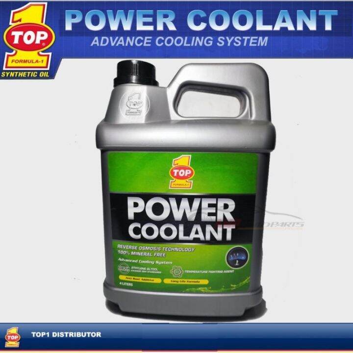 TOP1 Coolant (4 Liters) GREEN - READY TO USE | Lazada PH