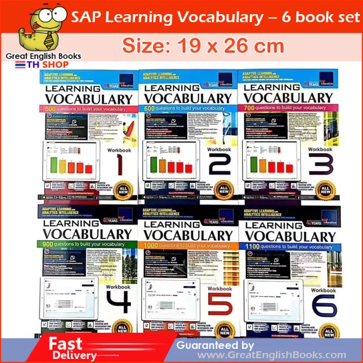 (In Stock) สินค้าพร้อมส่ง หนังสือแบบฝึกหัดคำศัพท์ภาษาอังกฤษ จากประเทศ ...